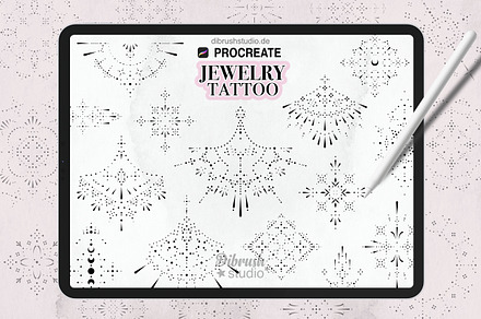 Procreate / Tattoo lettering kit | Brushes ~ Creative Market