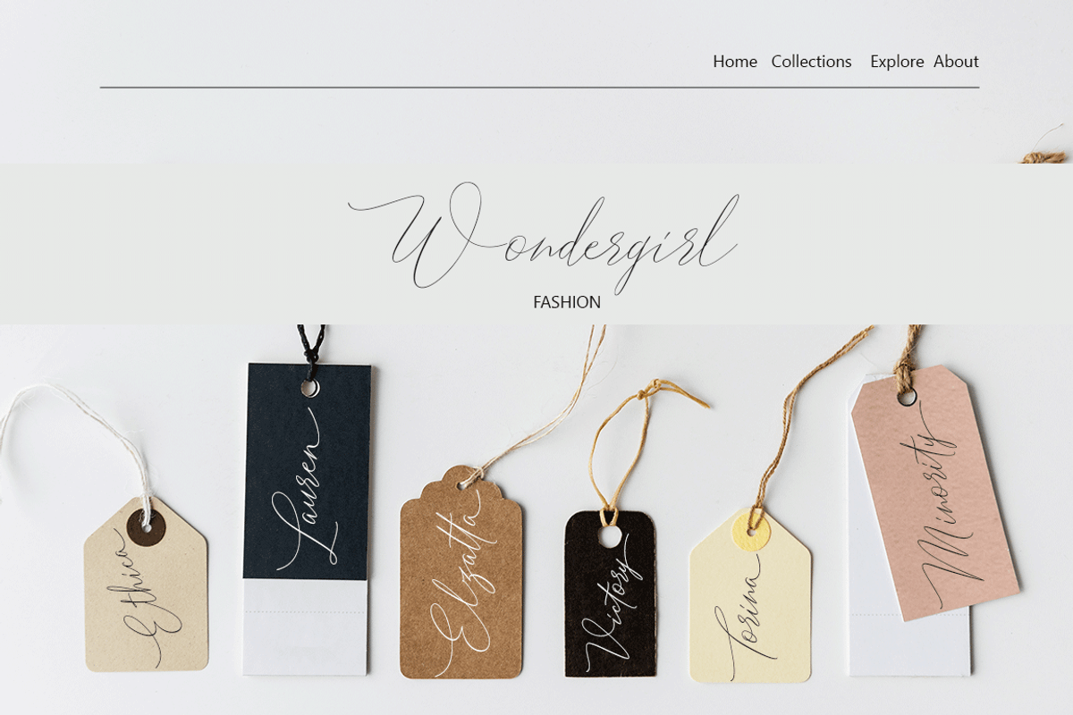 Chica Maravilla, a Script Font by artisans