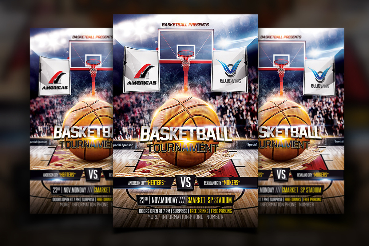 Sports Flyer Bundle, a Flyer Template by Basez Flyers