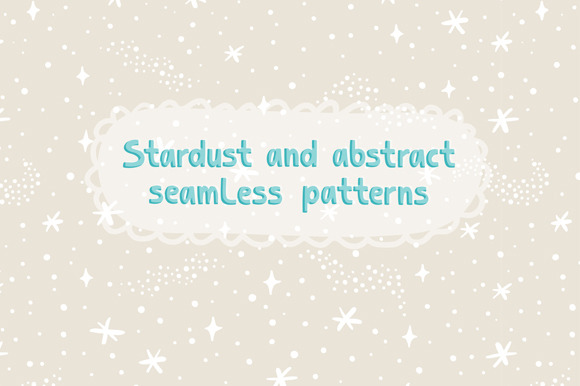 Stardust seamless patterns set, a Pattern Graphic by Stolenpencil