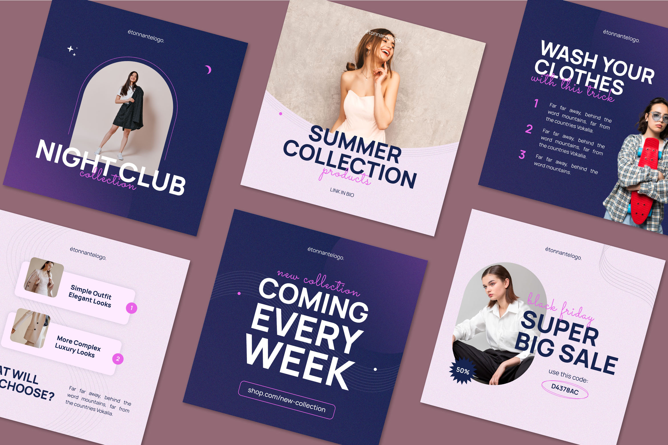 Instagram Post Template, a Social Media Template by Neermana