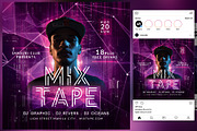 Mixtape Flyer, a Flyer Template by KiraYamato Design Studio