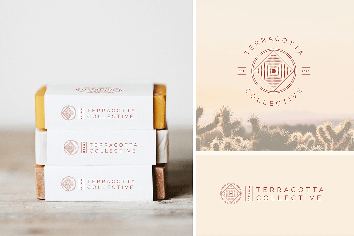 Terracotta Logo Template Bundle, a Branding & Logo Template by KFV Studio