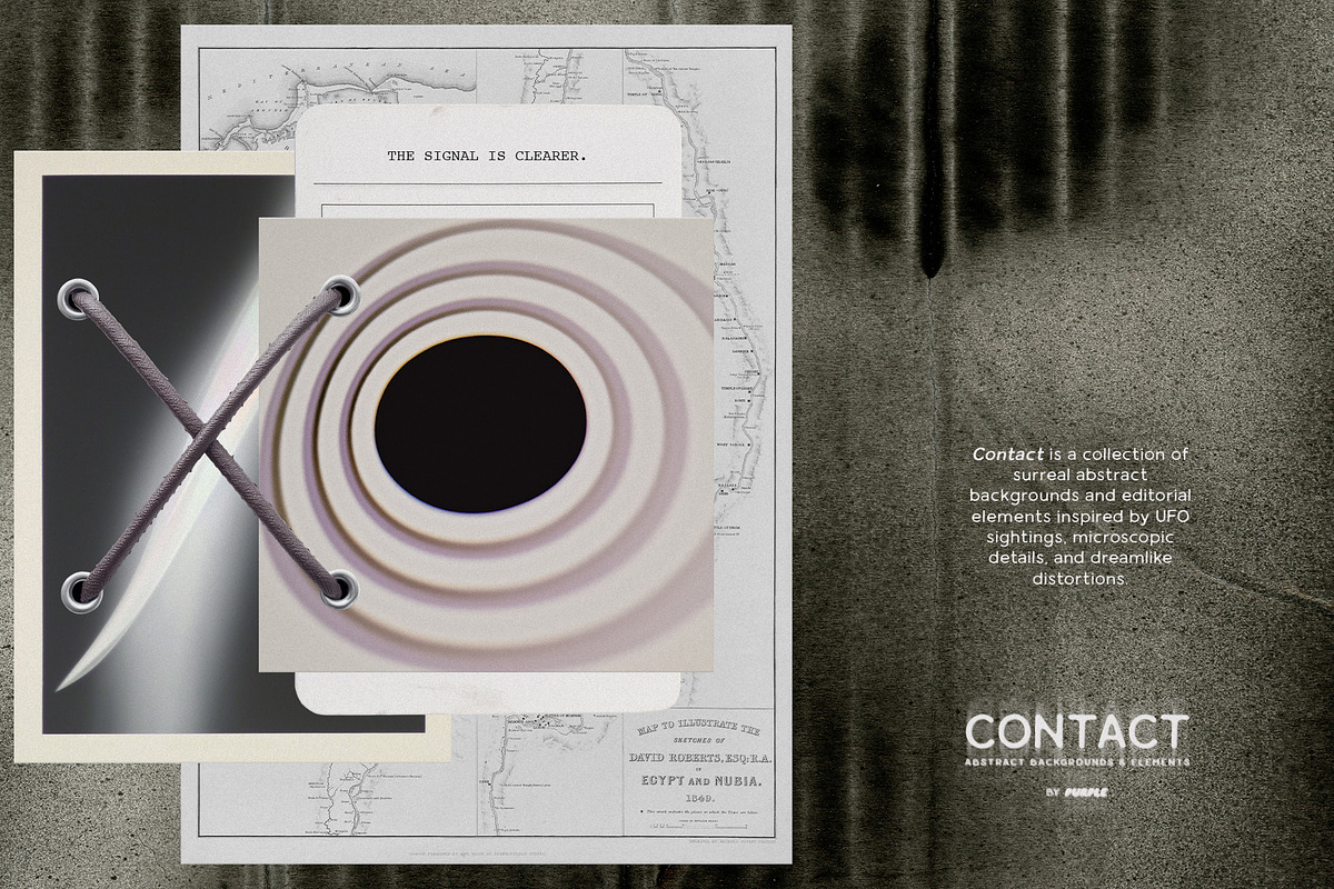 Contact: Abstract Backgrounds & More, a Background Graphic by Purple