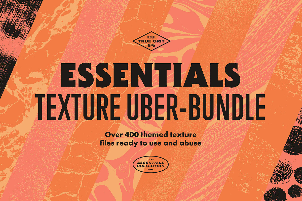 Essentials Collection Texture Bundle, a Texture Graphic by True Grit ...