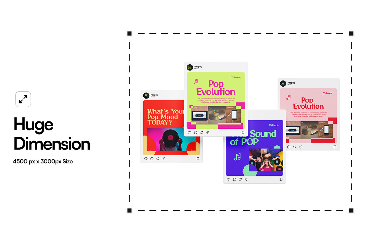 Instagram Post Mockup, a Mockup by SLAB! Design