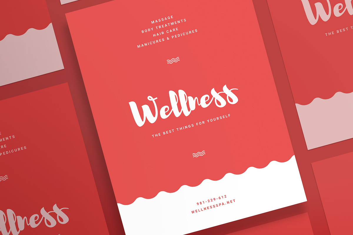 Posters | Wellness, a Flyer Template by Amber Graphics
