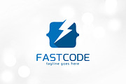 Fast Code Logo Template, a Branding & Logo Template by gunaonedesign