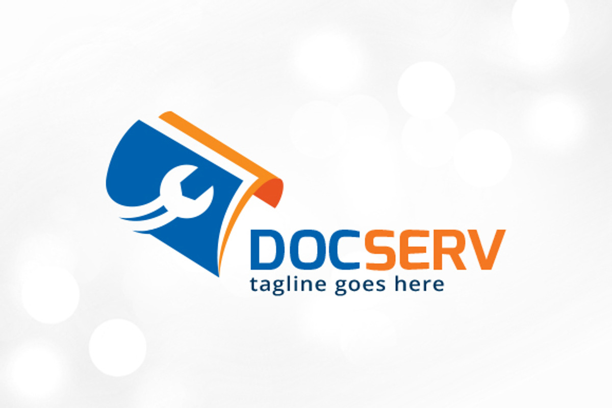 Doc Service Logo Template, a Branding & Logo Template by gunaonedesign