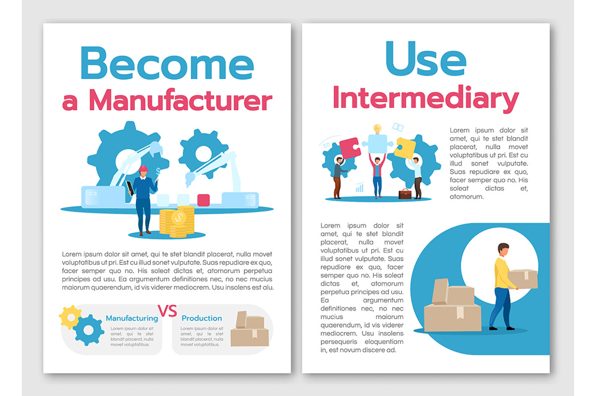 Business models brochure template, a Brochure Template by IMG visuals ...