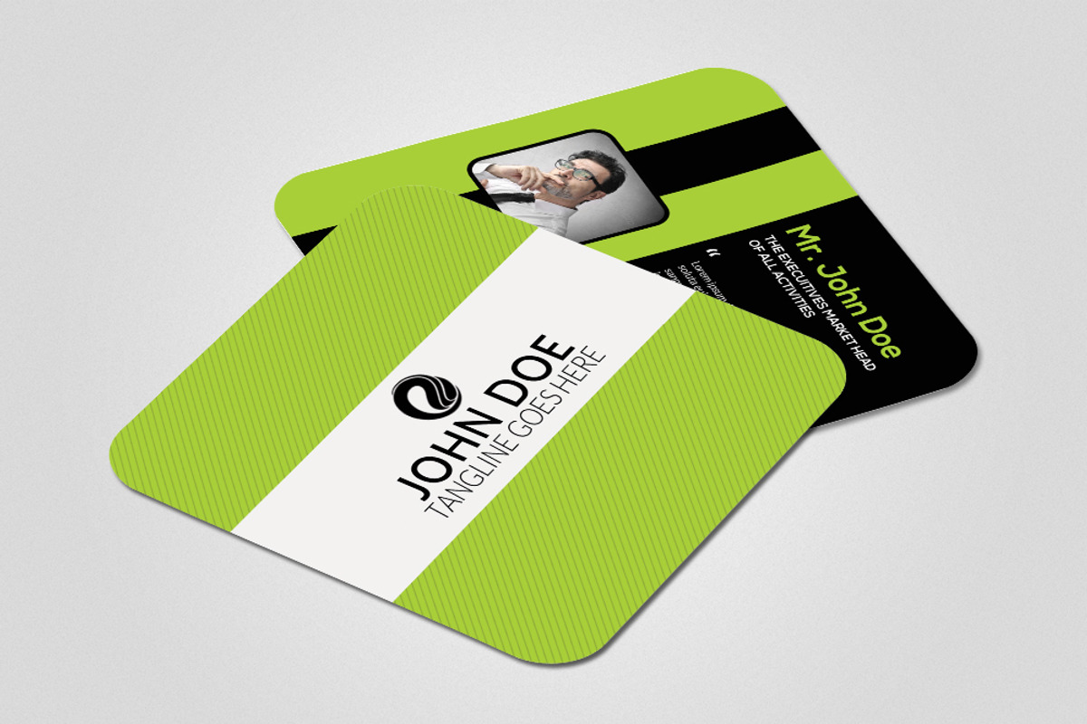 Mini Social Card Template, a Business Card Template by Psd Templates