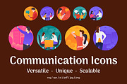 40 Communication Vector Icons, an Icon by Vectors Market