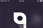 QuickApp - Landing Page PSD Template, an App Template by temRam