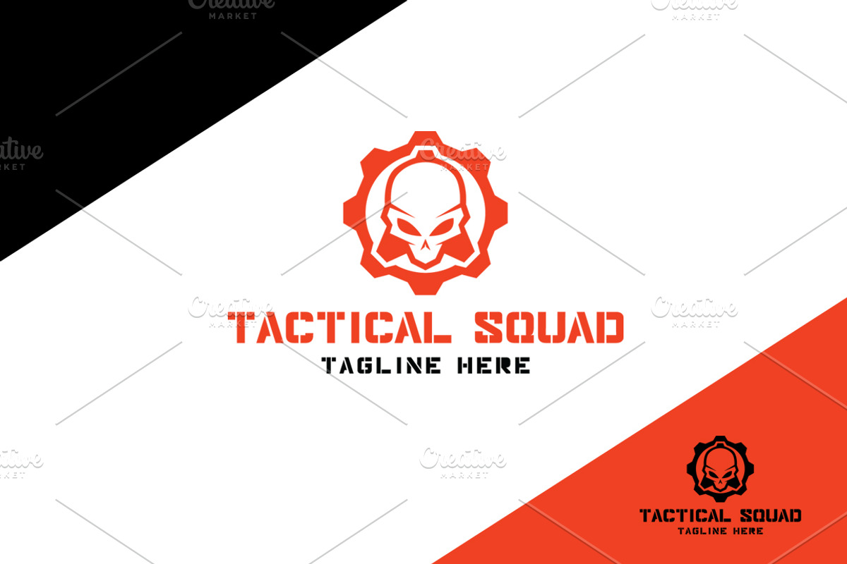 Tactical Squad Logo Template, a Branding & Logo Template by Avartde ...
