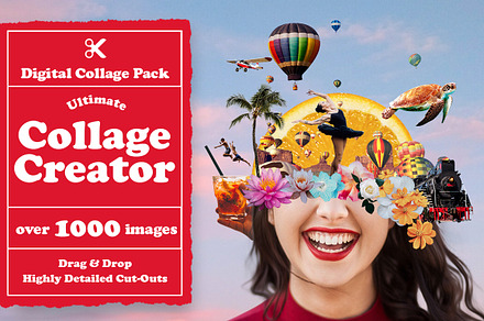 Hands Digital Collage Pack, an Object Graphic by Collage Supply Co