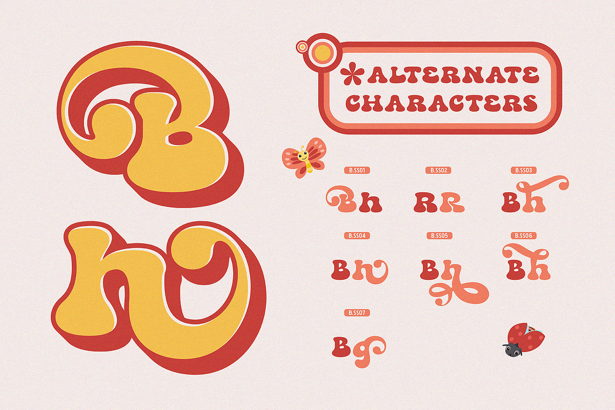 Bumble - Groovy Display Font