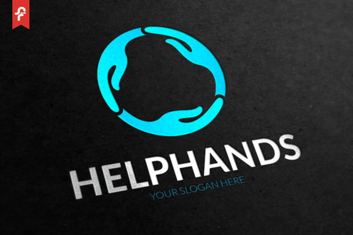 Help Hans Logo, a Branding & Logo Template by ft.studio