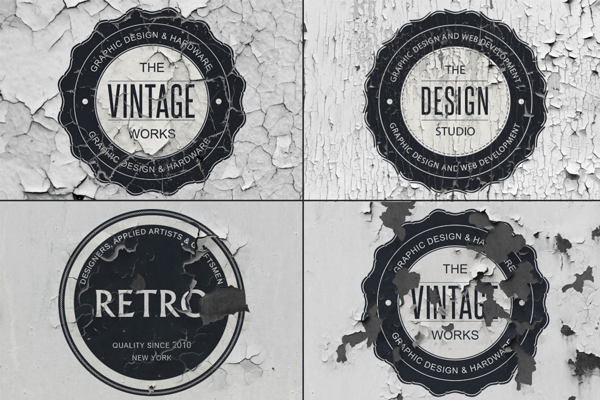 15 Vintage Overlay Textures Mock-up, a Texture Graphic by DesignSomething
