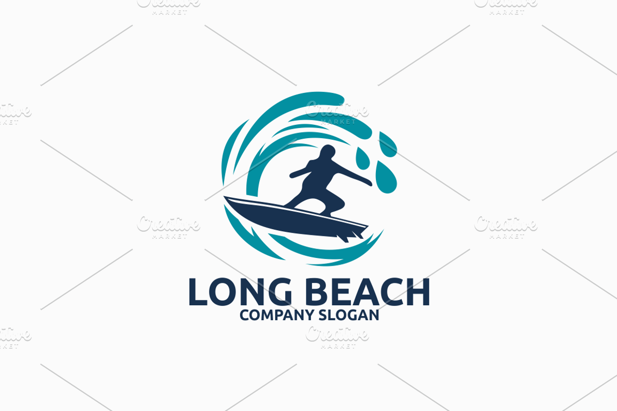 Long Beach, a Branding & Logo Template by Brandlogo