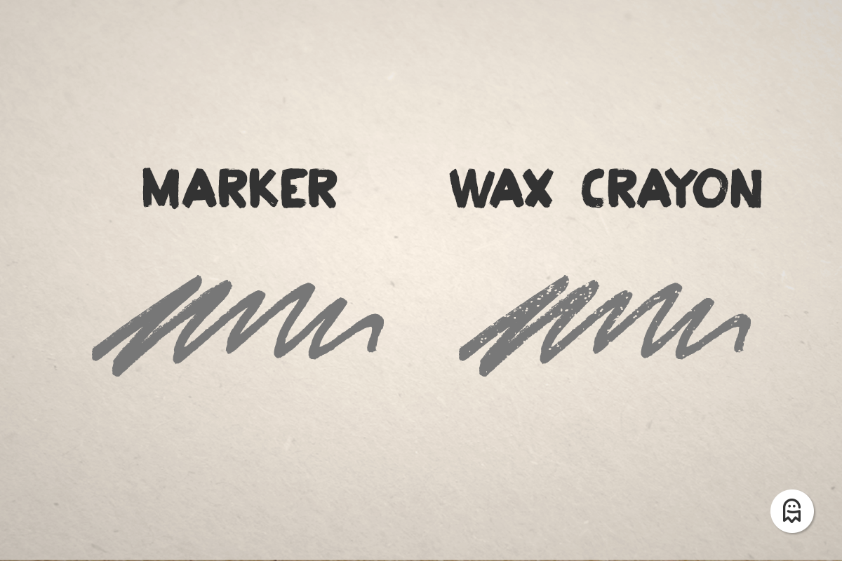 Hand Drawn Text Marks, an Object Graphic by Graphic Ghost