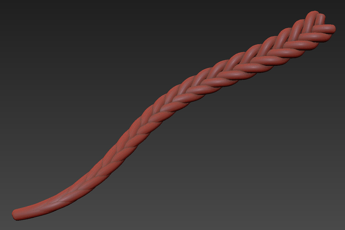 MCG Braid, an Object 3D Model by Candy Shop