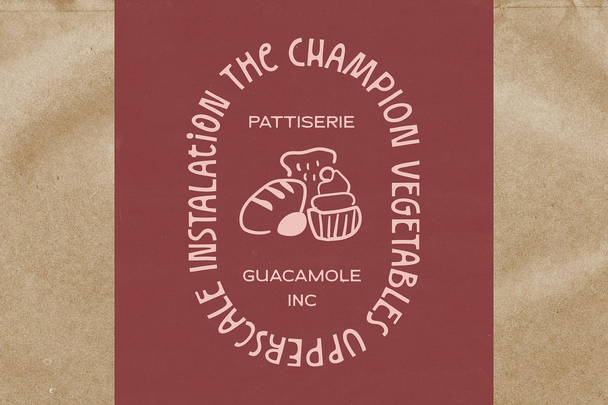Costage; Eccentric Font Duo, a Font by Eko Bimantara
