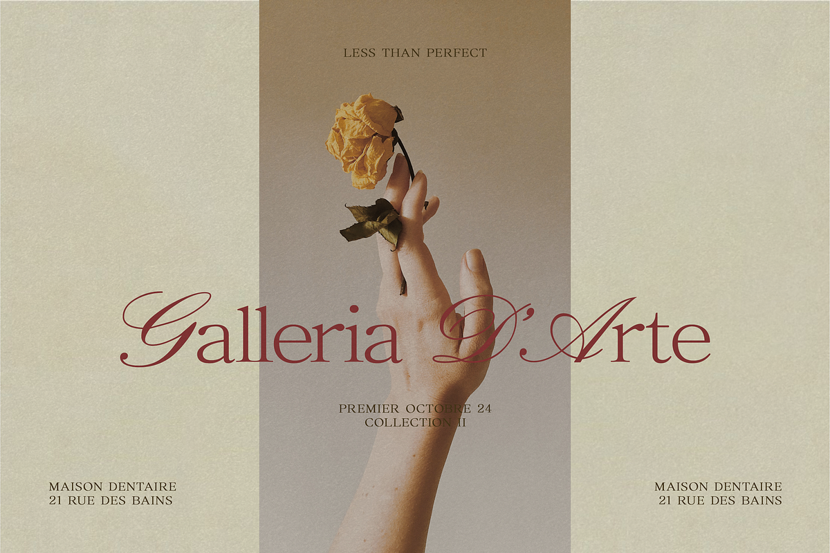 Loren Blake | Font Duo, a Serif Font by elvinova