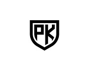 PK logo design vector template | Branding & Logo Templates ~ Creative ...