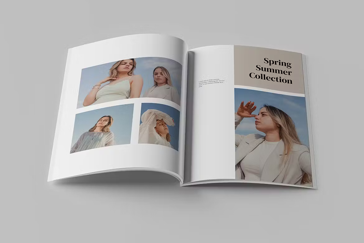 A4 Magazine Mockup Set