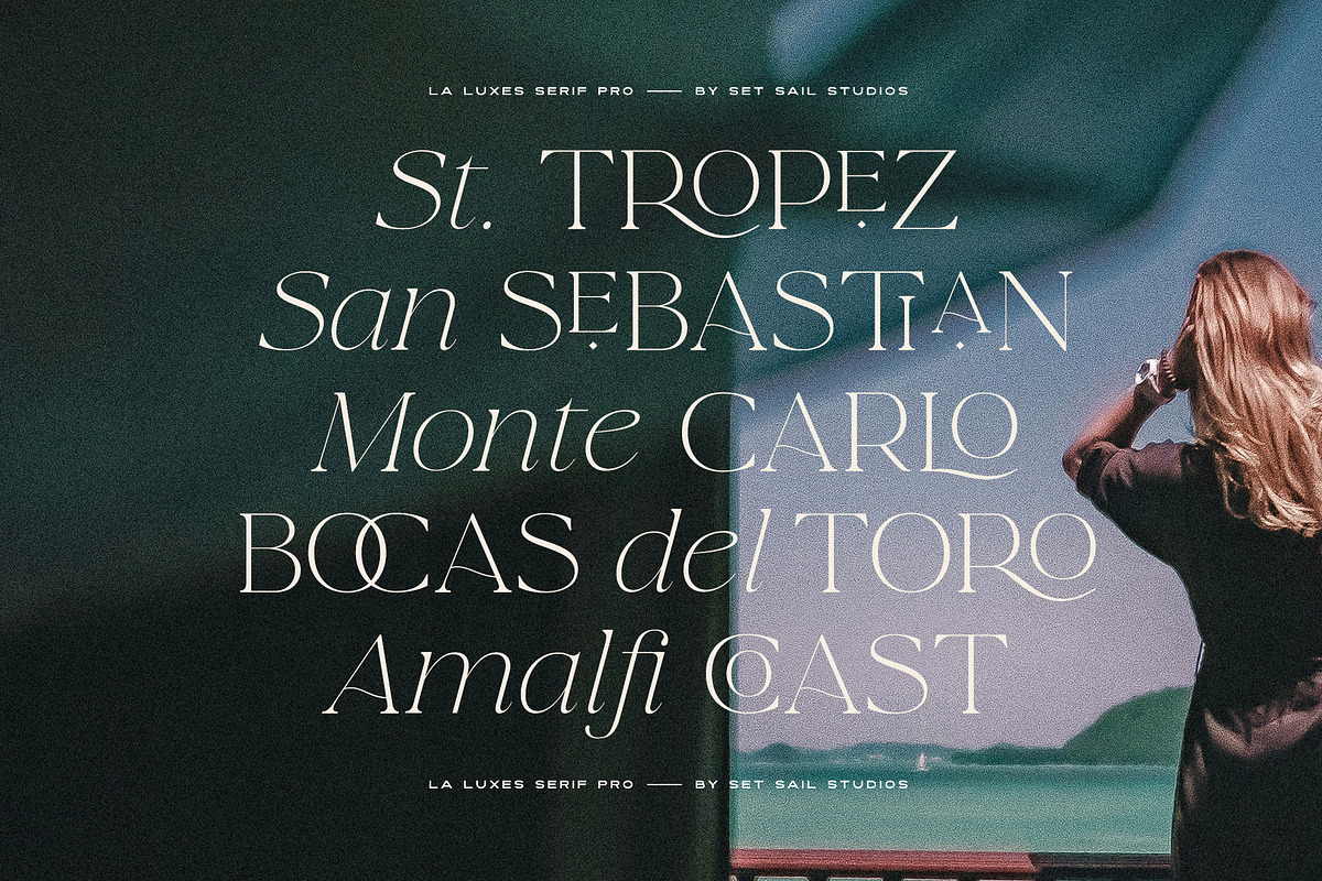 La Luxes Serif Pro 12 Font Family, a Serif Font by Sam Parrett