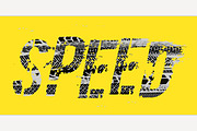Off-Road SPEED Lettering, a Texture Illustration by Anna's Shop