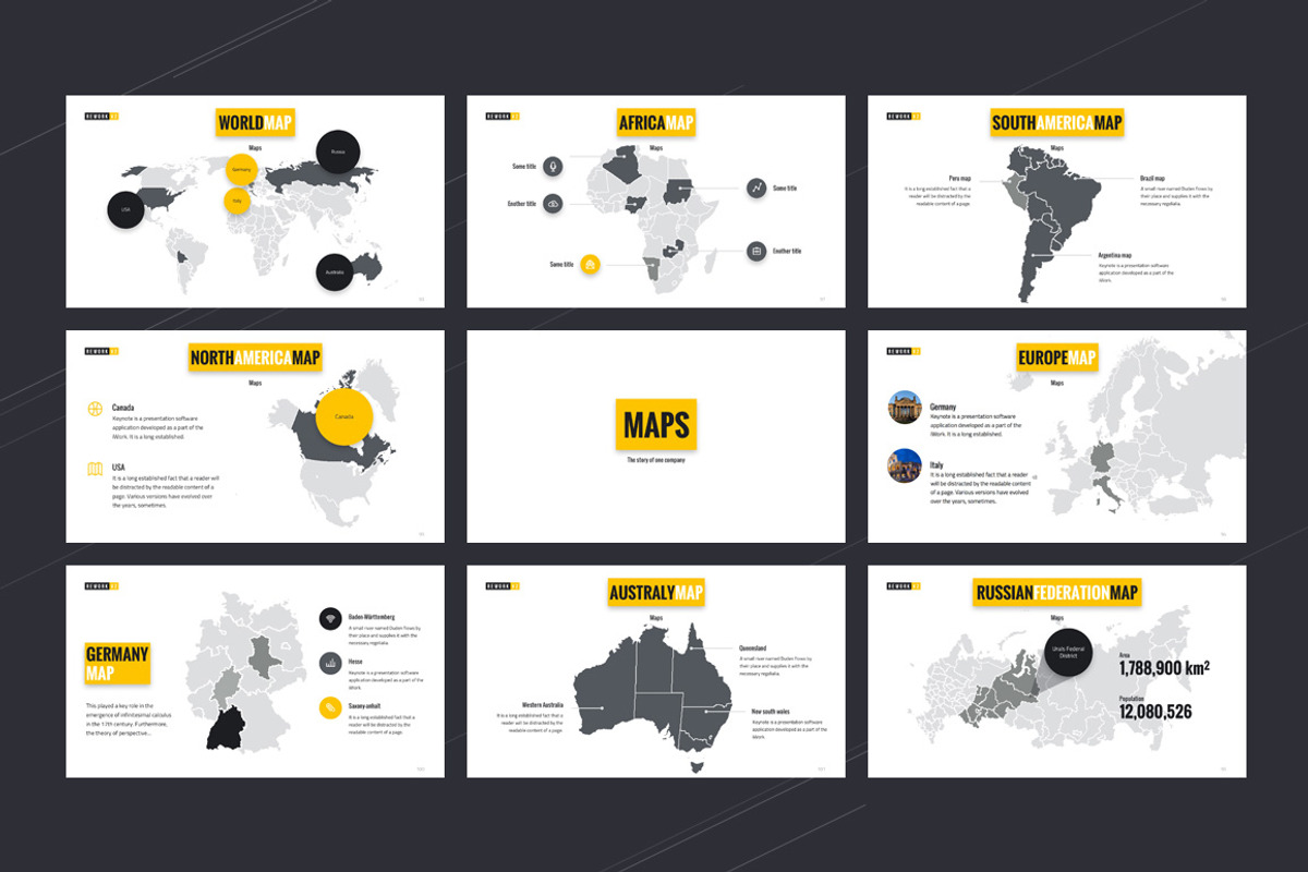 Rework Google Presentation, a Presentation Template by Rework ...