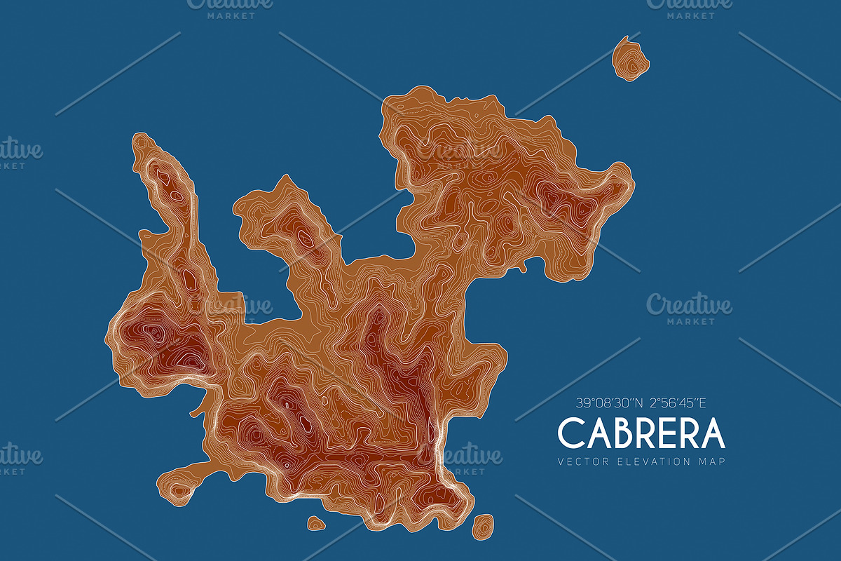 Balearic Islands Maps, an Object Graphic by GarryKillian