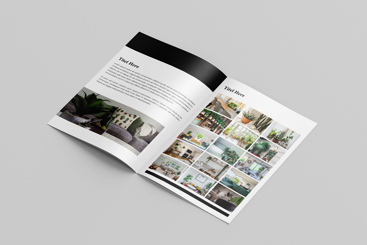 Minimal Product catalog template | Creative Market