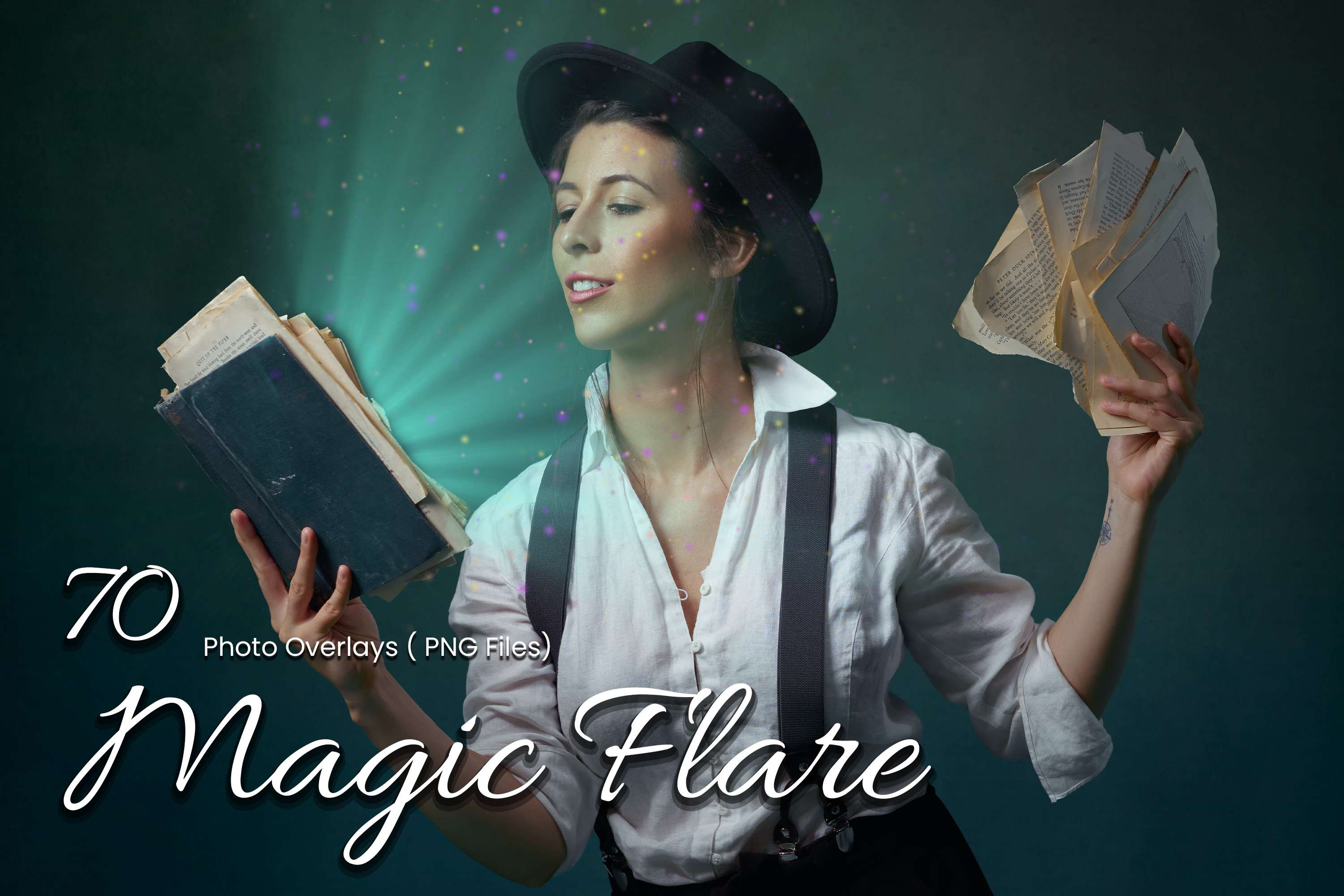 70 Magic Flare Photoshop Overlays | Creative Market