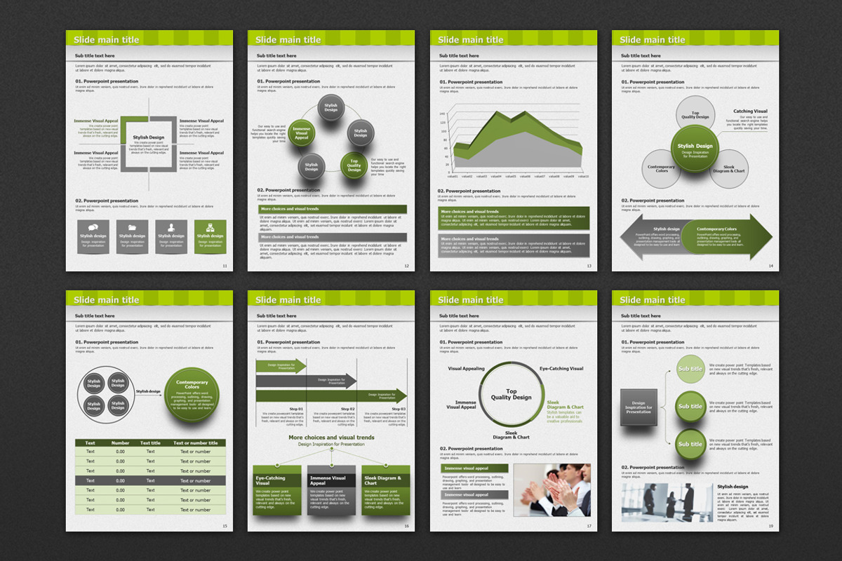 Book Style PPT Template Vertial, a Presentation Template by GoodPello
