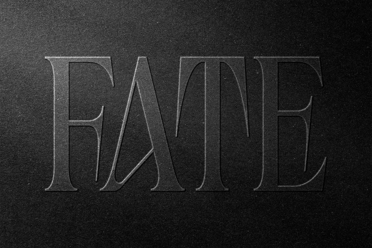 Black Craft Paper Emboss Mockup, a Layer Style Add-On by Design Squad