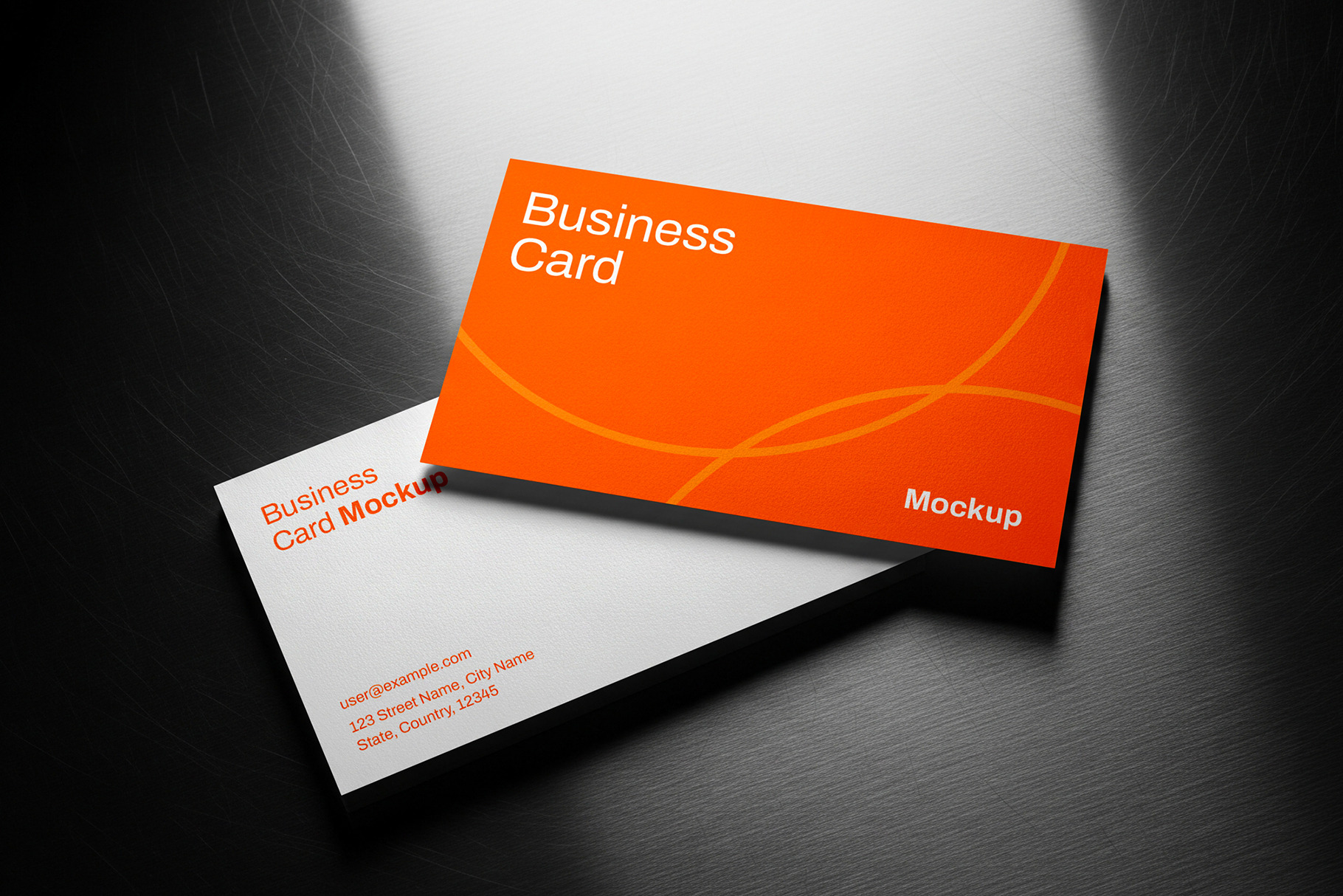 Corporate Business Card Mockup