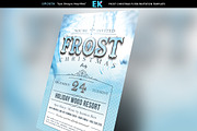 Frost Christmas Flyer Template, a Flyer Template by Epickita