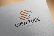 Open-Tube Logo Template, a Branding & Logo Template by BdThemes