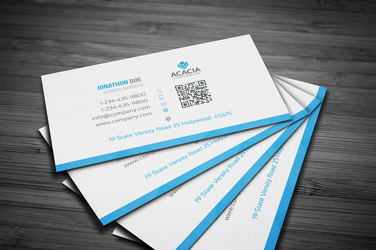 Curve Business Card, a Business Card Template by DesignGhar