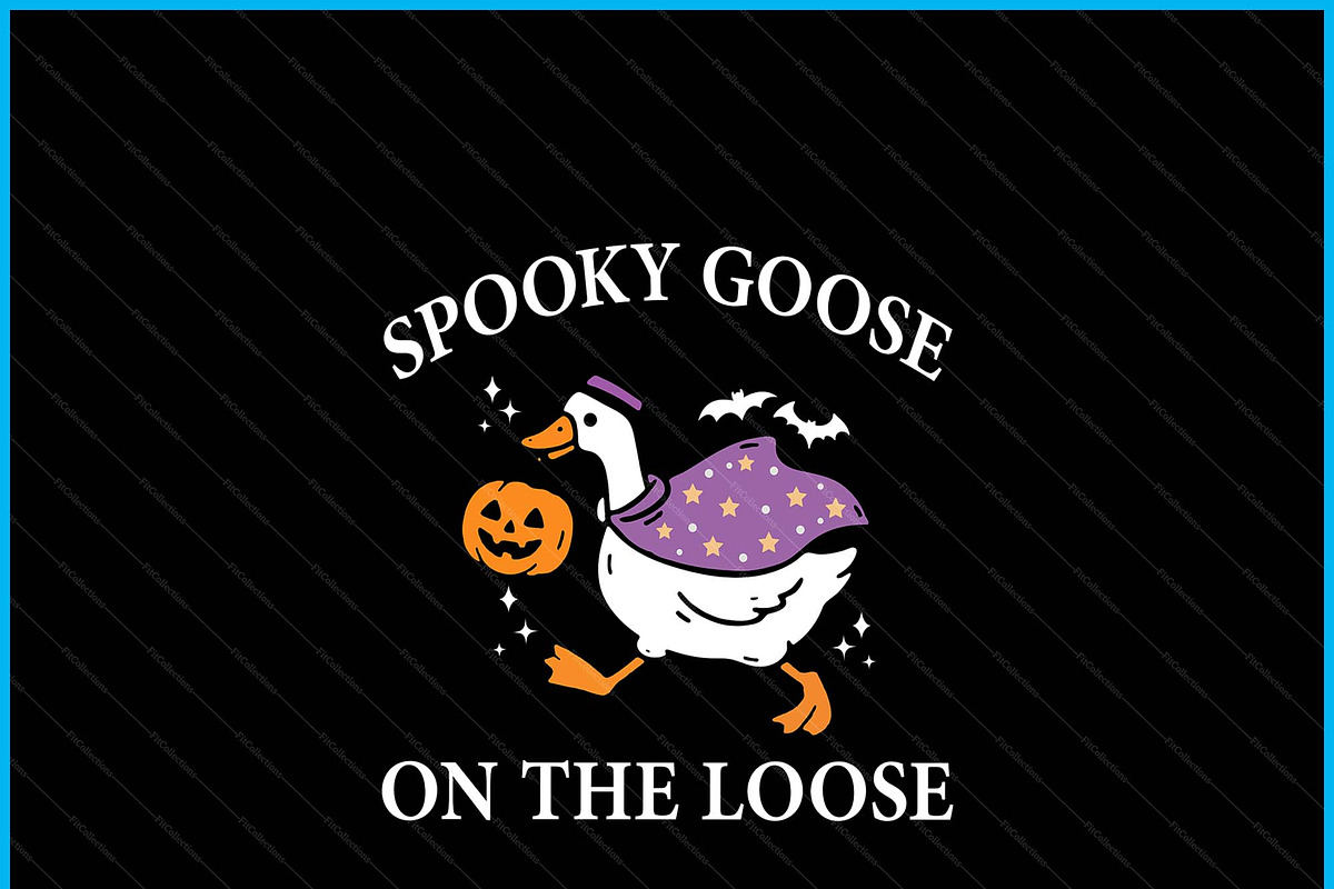 Spooky Goose On The Loose Halloween