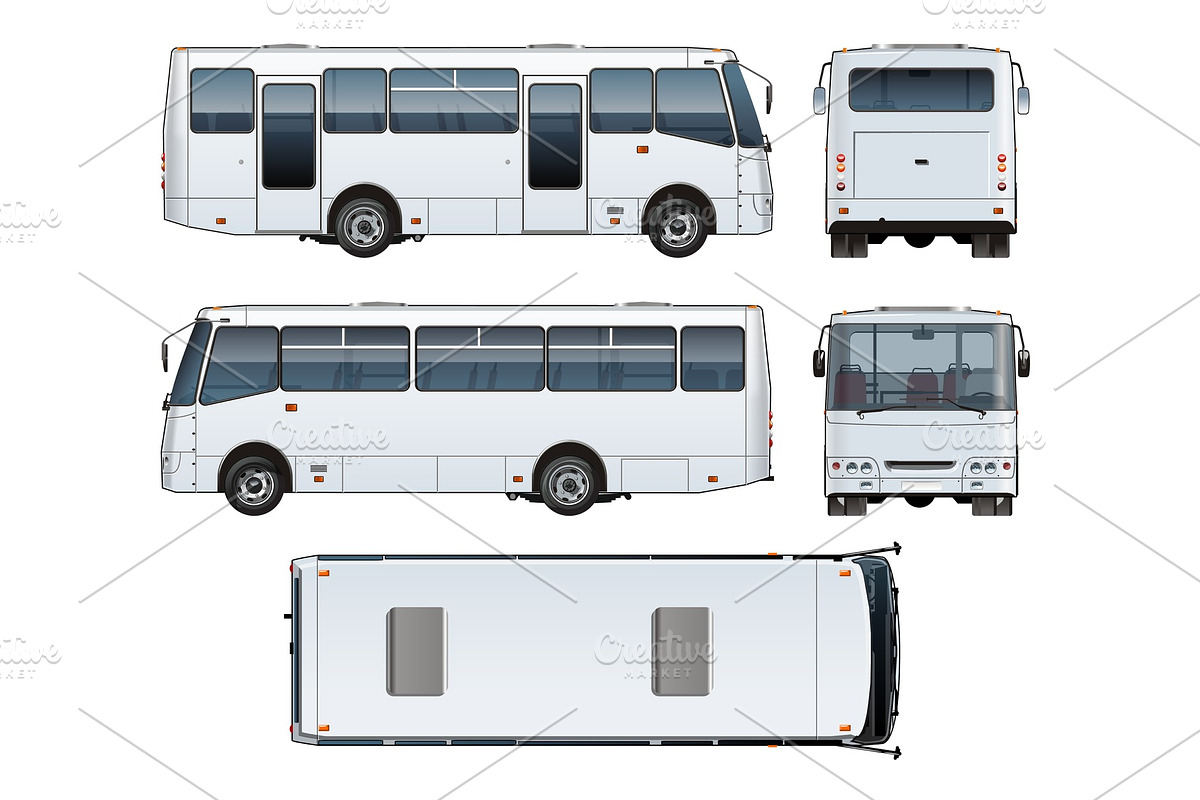 Vector passenger mini-bus mock-up, a Mockup by Mechanik