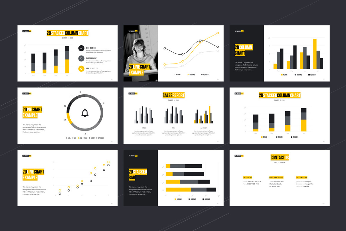 Rework PowerPoint Presentation, a Presentation Template by Rework
