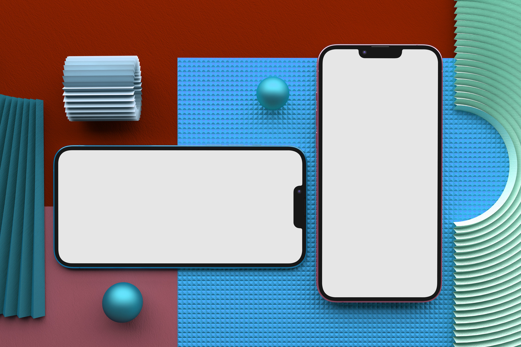 iPhone 13 Top View, a Technology Photo by Qaleb Studio