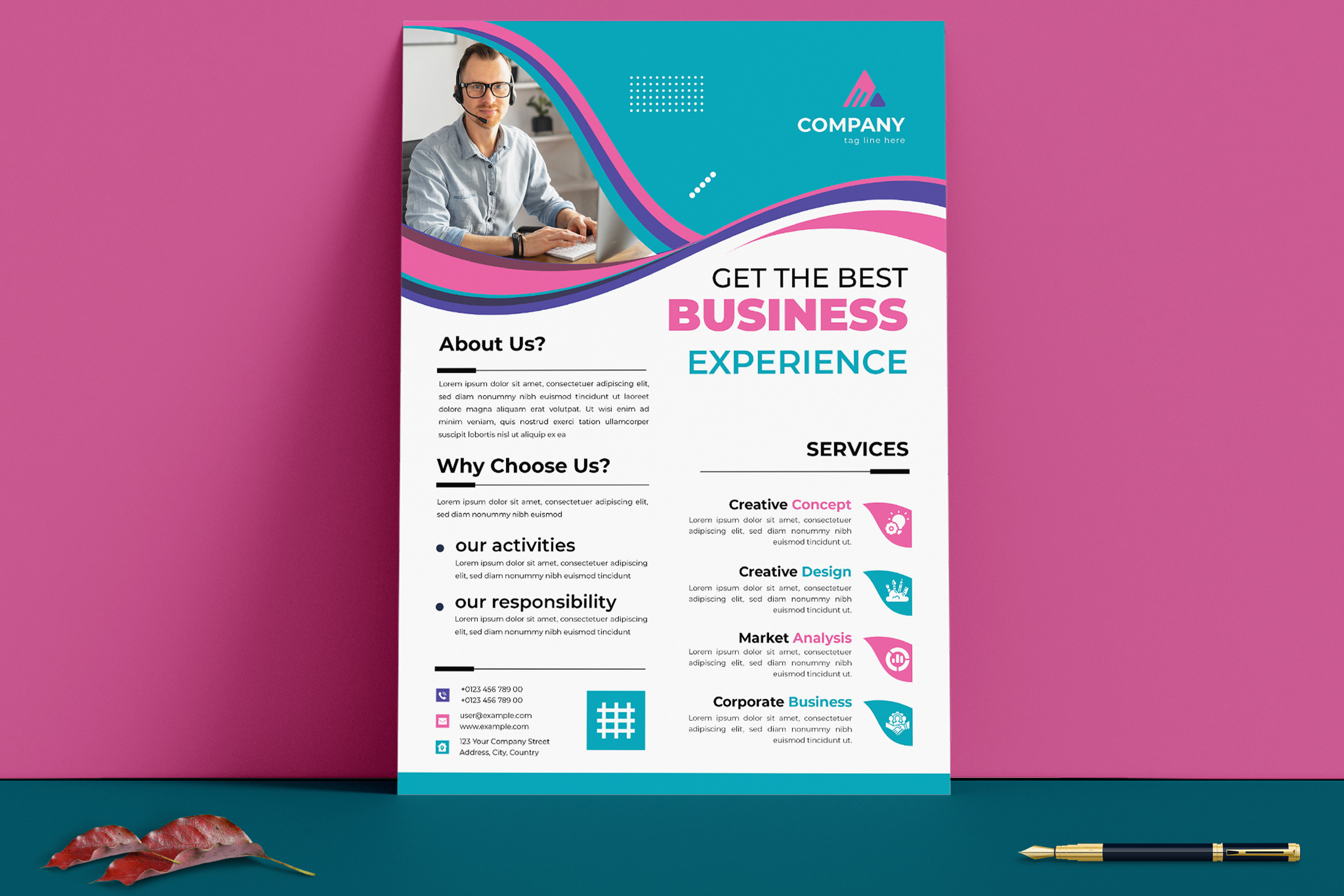Business Solution Flyer Design