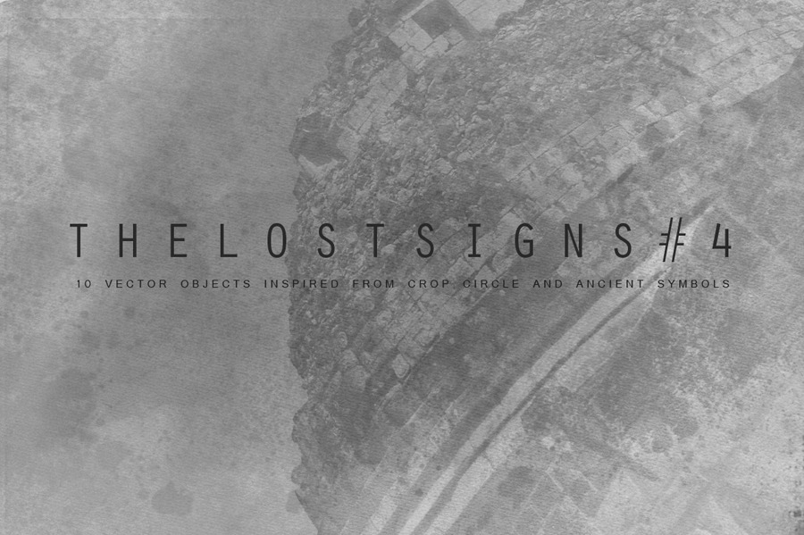 The Lost Signs 4 ( Ancient Badges ), an Object Graphic by TSV Creative
