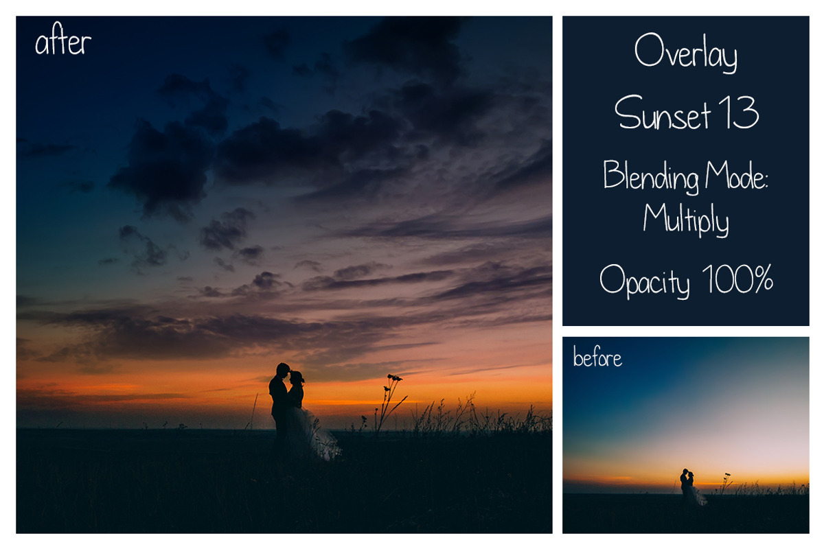 30 Dramatic Sunset Sky Overlays, a Texture Graphic by LovePhotoMoment