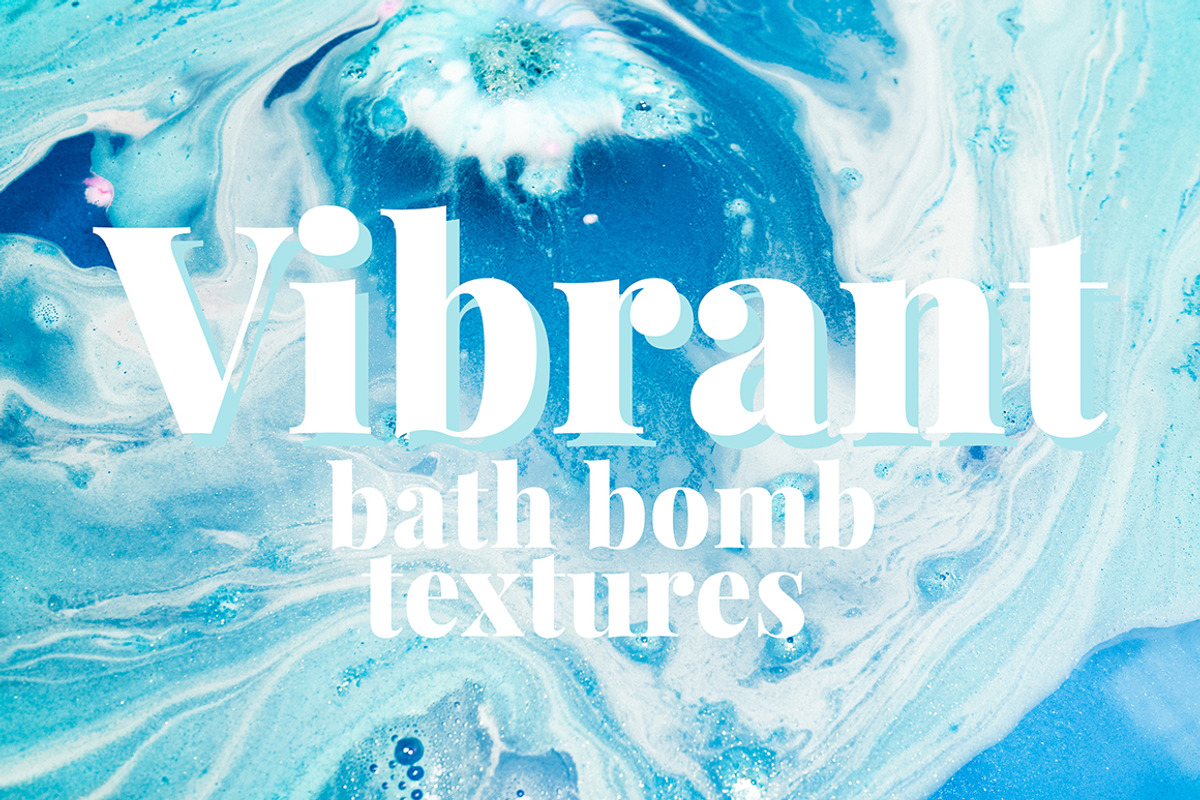 Vibrant Bath Bomb Textures, a Texture Graphic by AestheticDomain