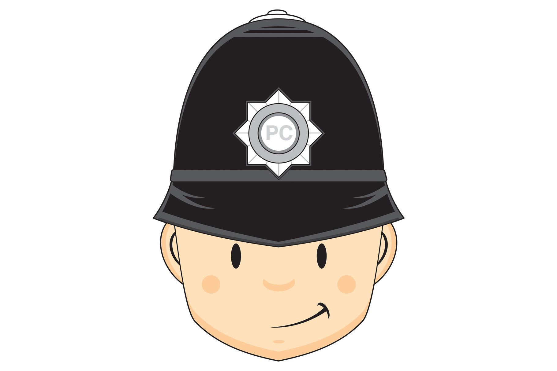 Cartoon UK Policeman, a Person Illustration by Mark Murphy Creative ...